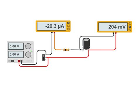 Circuit Design Circuito Capacitor 2 Tinkercad