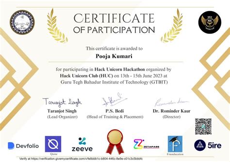 Pooja Kumari On Linkedin Hackunicornhackathon Techinnovation