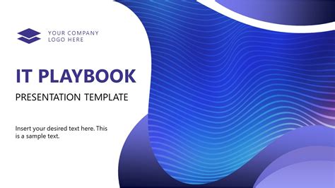 It Playbook Powerpoint Template