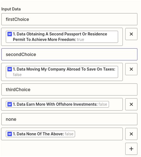 Webflow Checkboxes Truefalse Value To Text Zapier Community