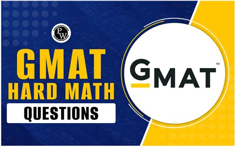 Gmat Hard Maths Questions With Answers Preparation Tips