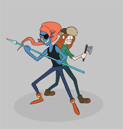 Undertale Crossover Gravity Falls Undertale Gravity Falls Character