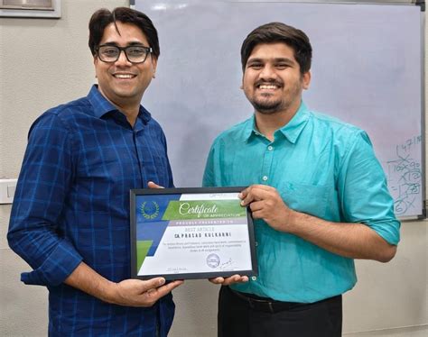 Ca Prasad Kulkarni On Linkedin Hi All Hope You All Are Well I Am