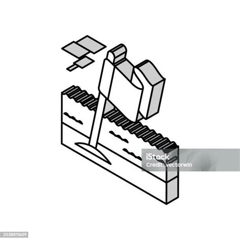 빨간 깃발 해변 여름 등각 투영 아이콘 벡터 일러스트 레이 션 계절에 대한 스톡 벡터 아트 및 기타 이미지 계절 기 나무 Istock