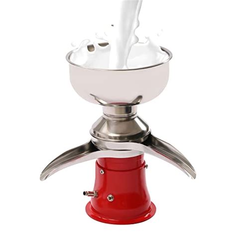 Milk Cream Separator 100lh Output Electric Cream Centrifugal Separator 304 Stainless Steel