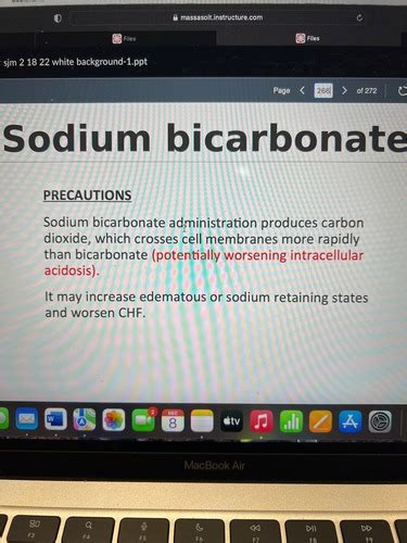 Sodium Bicarbonate Flashcards Quizlet