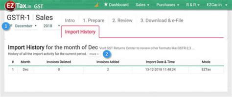 How To Prepare GSTR JSON File For GSTN EZTax In GST Help Center