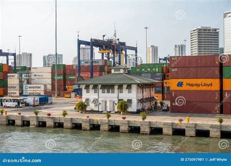 Shipping And Port Facilities At Cartagena Colombia Editorial Photo Image Of Caragena Crane