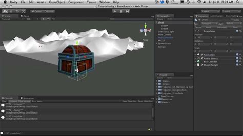 243 Unity3d Tutorial From Scratch Part S Chest Setup Youtube
