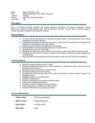 Resume 1 PDF