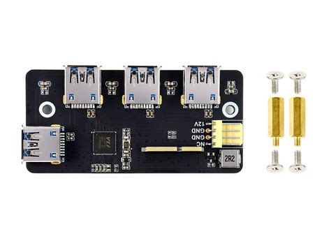 Buy Waveshare Pcie To Usb 32 Gen1 Adapter Designed For Raspberry Pi Compute Module 4 Io Board