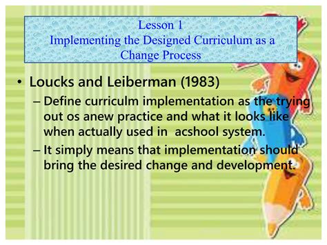 Implementation Of Curriculum Pptx