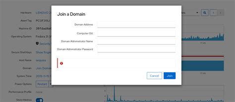 realmd the modal to join a domain shows an empty notification on open