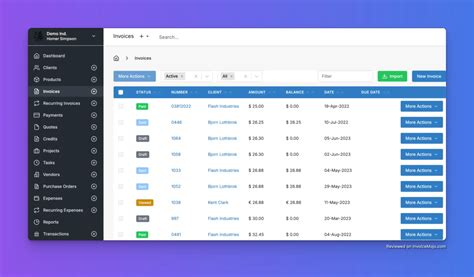 Invoice Ninja Review 2025 Best Free Invoicing Software