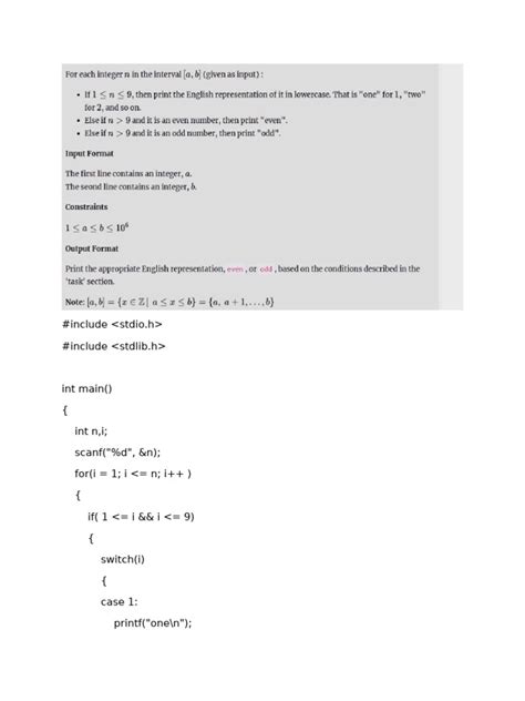 Switch Case Example Pdf