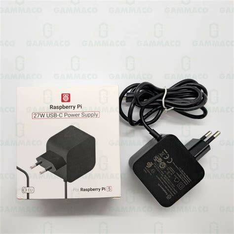Raspberry Pi Usb C Pd 27w Psu Eu Plug