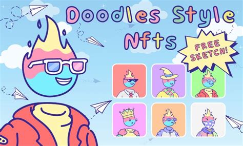 Bangben I Will Draw Cute Doodle Nft Art Cartoon Character Mascot