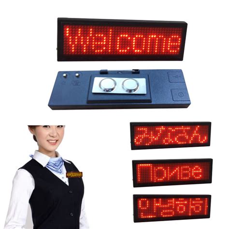 LED Name Badge Iledshow