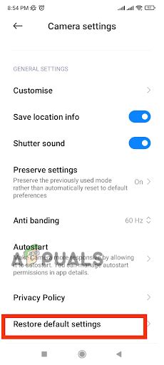 Fix Camera Error Can T Connect To Camera In Xiaomi Redmi POCO Appuals Com