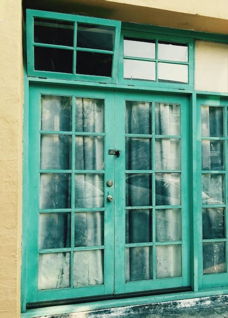 Premium Photo Closed Window Of House