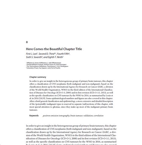 Thesis Where D This Layout Come From Academia Stack Exchange