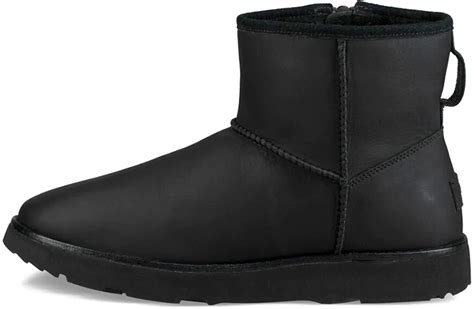 Ugg Classic Mini Zip Waterproof Black 1018453‑blk 1018453 Blk