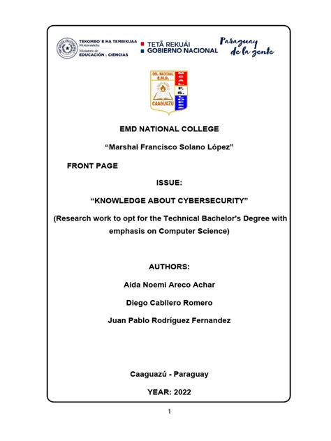 cybersecurity thesis computer science pdf malware security