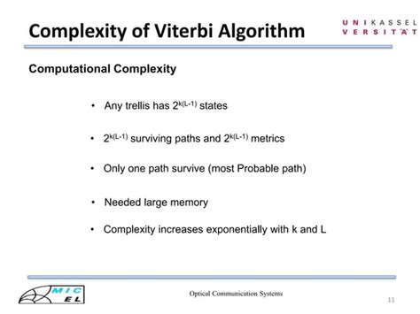Viterbi Decoder In Optical Comm System Ppt