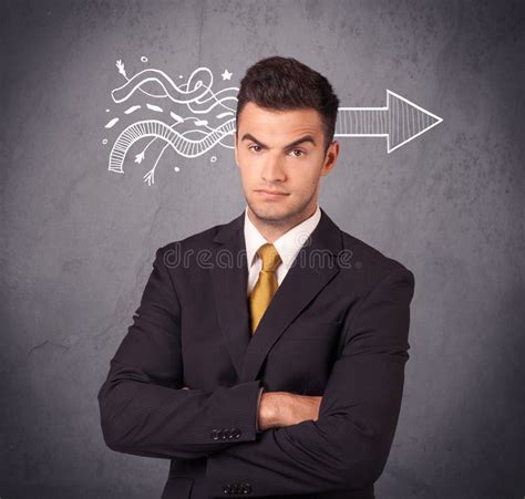 confident sales person solves problem stock image image of expressions creative 99795555