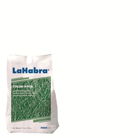Lahabra Lh Stucco Color Pack 1 Pound S No 50 Crystal White Colorant In
