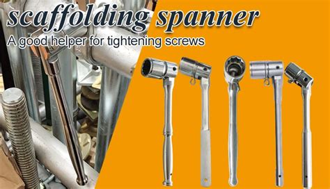 Scaffold Spanner 21mm 716 Steel Socket Scaffolders Hand Tool Swing Over Handle Buy Aluminum
