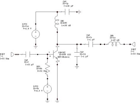 Optimized Class E Power Amplifier Download Scientific Diagram