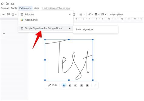 How To Add A Written Signature To Google Docs Make Tech Easier