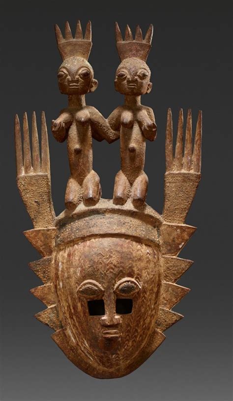 Yoruba Mask Olojufoforo Probably By Ajere Elewa Of Epe Northeastern
