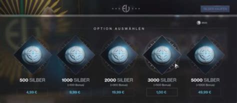 Destiny 2 Eververse Once Sold 3500 Silver For A Dollar Third Person