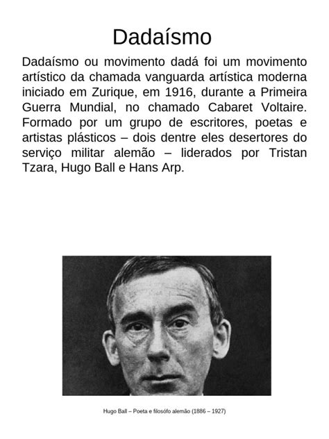 Dadaism O 2022 Pdf Artes Cênicas Arte Moderna