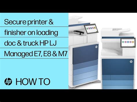 Hp A3 Laserjet Managed Hp A3 Pagewide Installation Videos Hp® Support