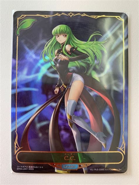 Shadowverse Code Geass Cc Leader Hobbies And Toys Toys And Games On