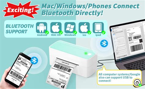 Itari Pm 241bt 1‘ 46‘ Label Printer Shipping Label Printer Waybill