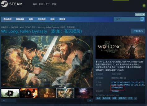 卧龙有国区发行商了Steam页面更新信息 新浪游戏 手机新浪网