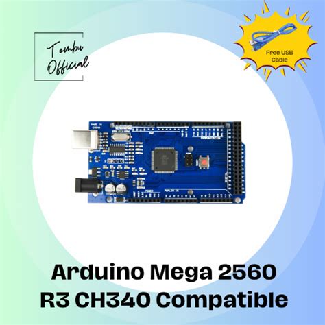 Jual Arduino Mega 2560 R3 CH340 Compatible Board Arduino Mega2560 Shopee Indonesia