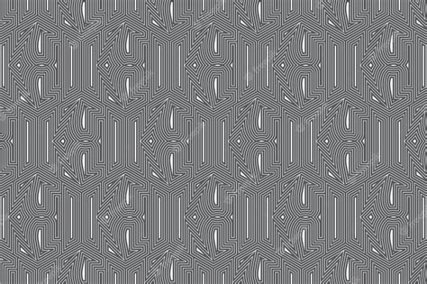 Premium Vector Geometric Shapes Seamless Pattern Background