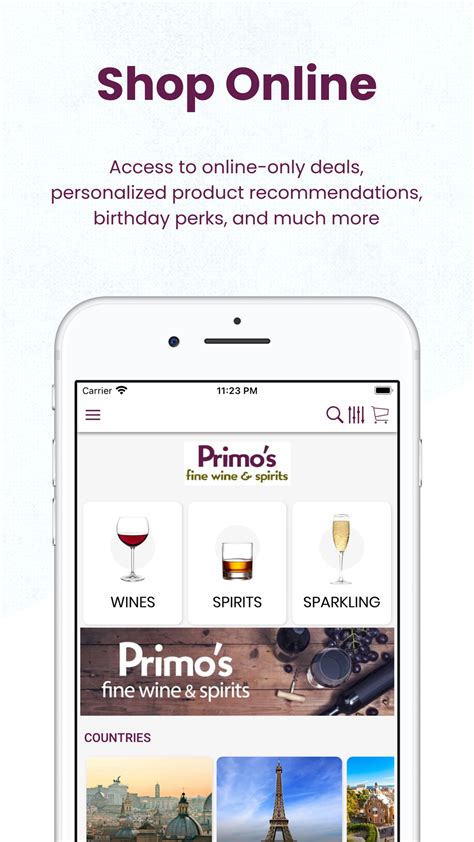 Primos Fine Wine Para Iphone Descargar