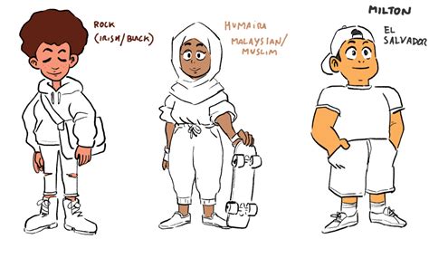 Crew Of The Creek — Craig Of The Creek Teen Concepts Designed By