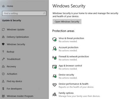 Windows 10 11 Minimum Security Settings To Check Linux And Cybersecurity In South Australia With