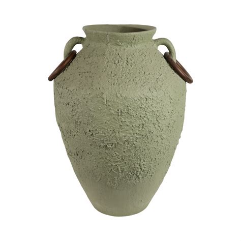 28 Ethan Green Ecomix Floor Vase Sagebrook Home