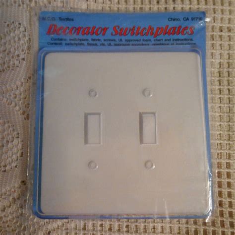DIY DOUBLE Light SWITCH Cover Clear Acrylic 5 75 Sq 4 Etsy
