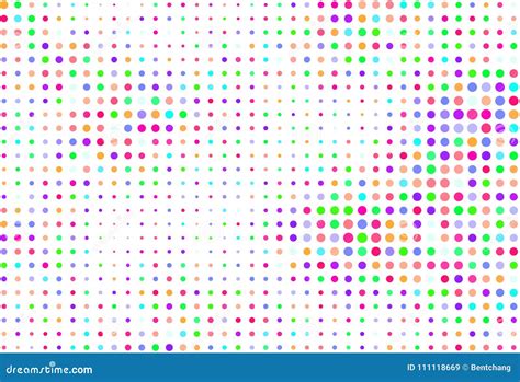 Abstract Colored Circles Bubbles Sphere Or Ellipses Shape Pattern Graphic Drawing Texture