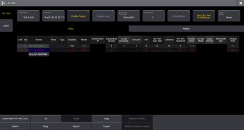 Ethernet Dmx