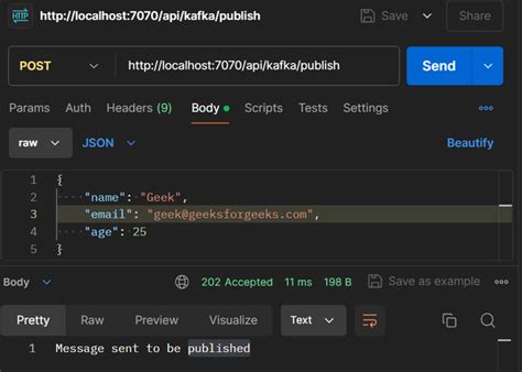 Publish Message To Kafka Using Java Geeksforgeeks